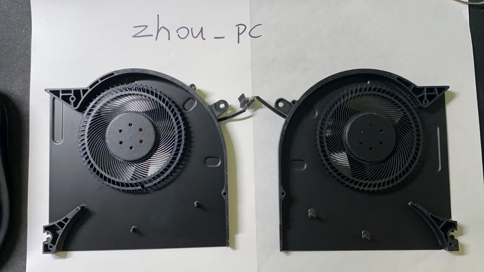 CPU & GPU Cooling replacement cooler Fan for Dell Alienware Laptop M17 ...