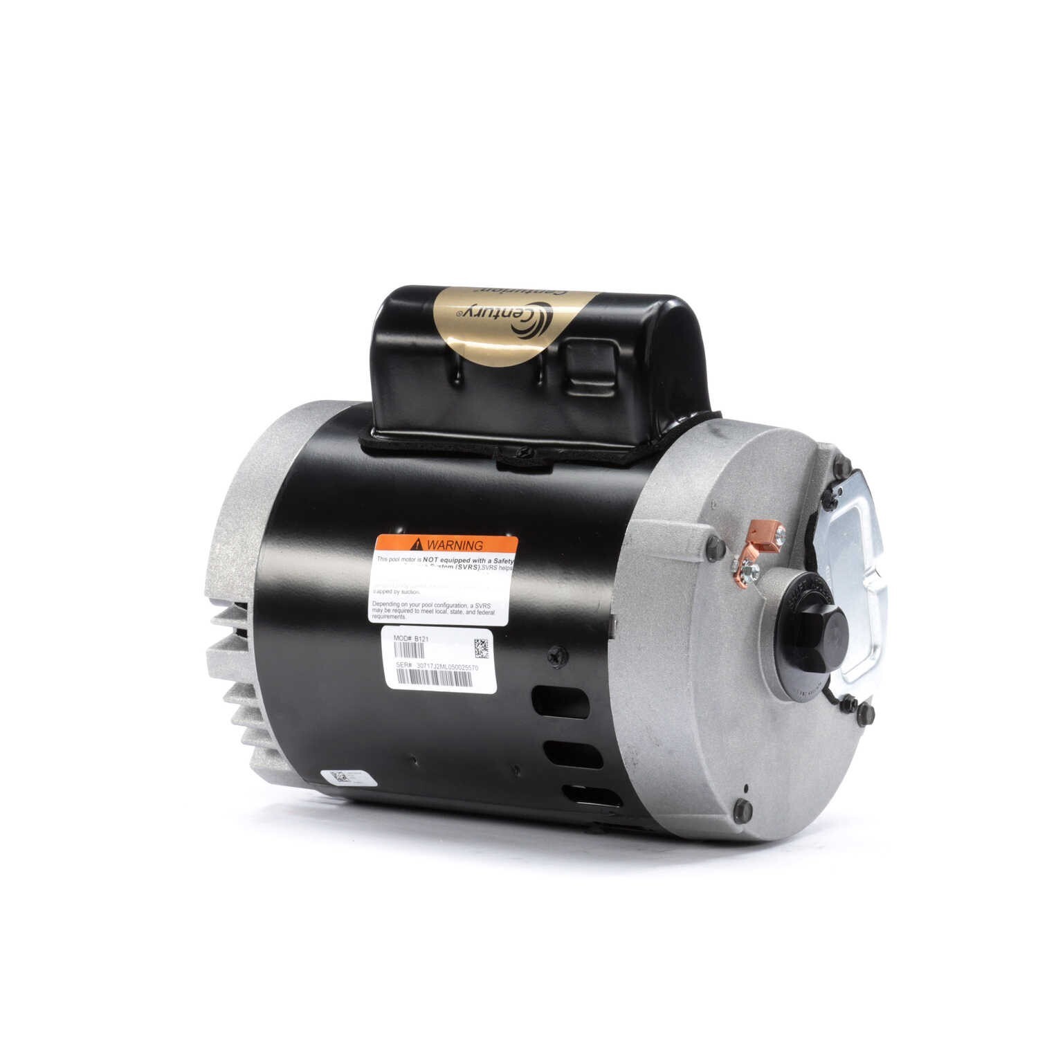 Century B121 Electric Motor 3/4 HP 3600 Rpm 1-PH 115/230 Volt 56C Frame ...