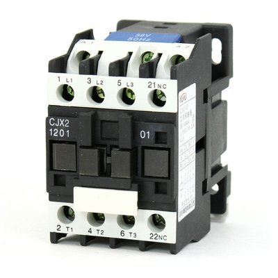 CJX2-1201 AC Contactor 36V 50Hz Coil 12A 3-Phase 3-Pole 1NC | eBay