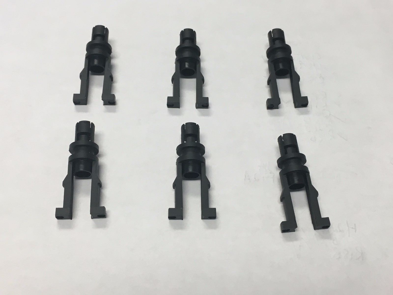 Set Of 6 New Vortec Central Port Spider Fuel Injectors Poppet Retainer ...