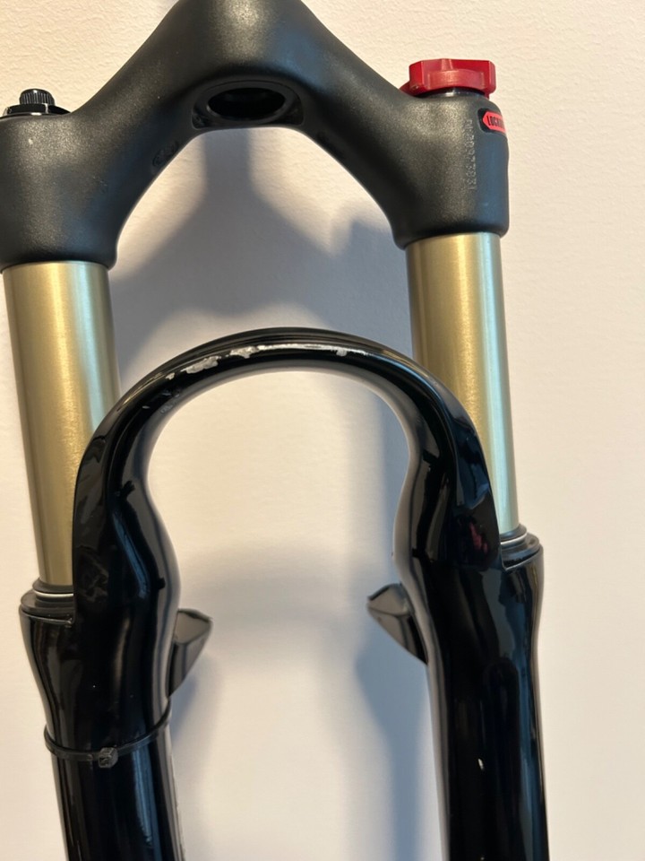 Manitou BLACK Super AIR TPC Lockout 26" Fork 80mm Travel QR V-Brakes ...