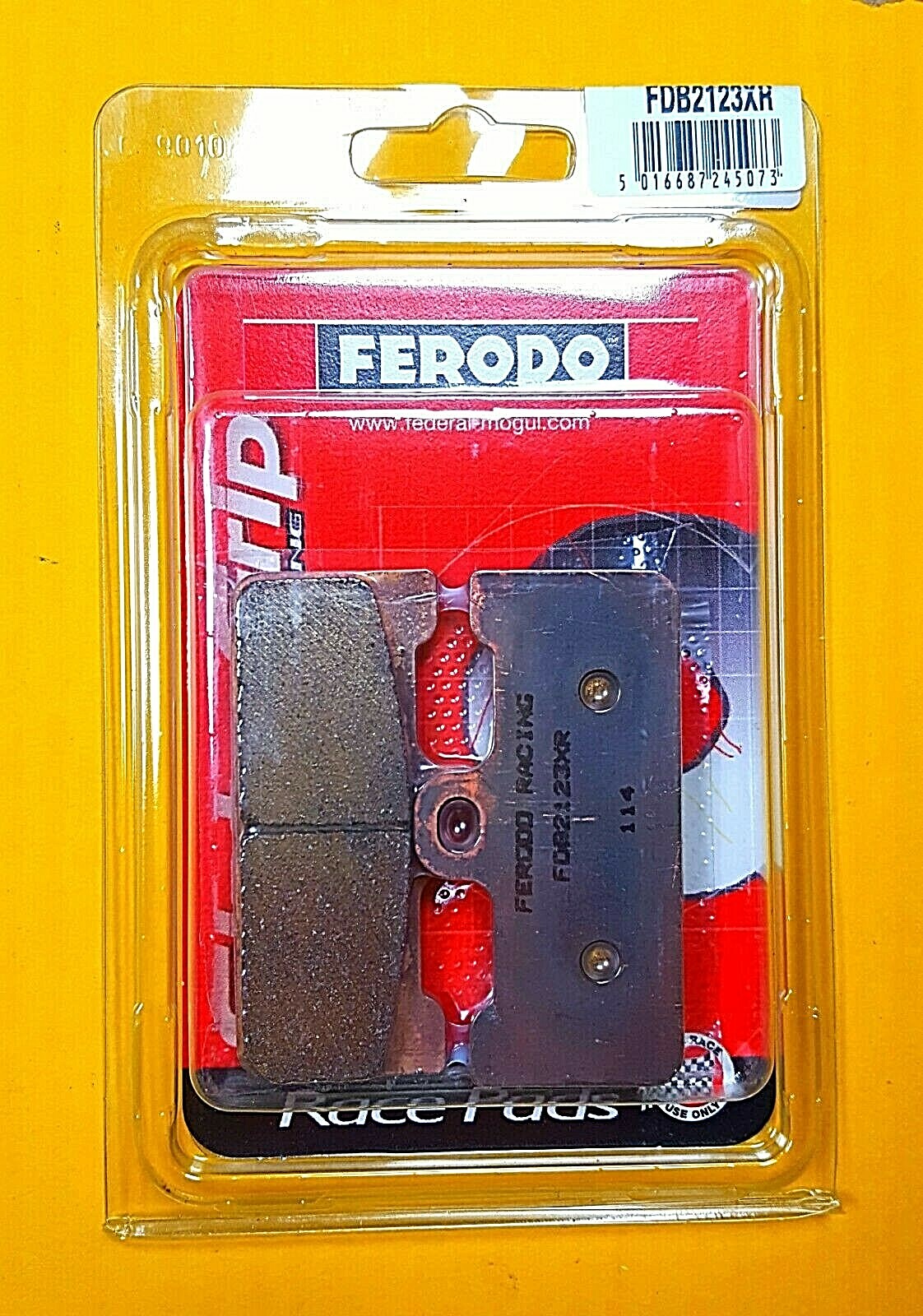 Ferodo Racing Brake Pads for Honda NSF250R Moto3 with Brembo Monoblock ...