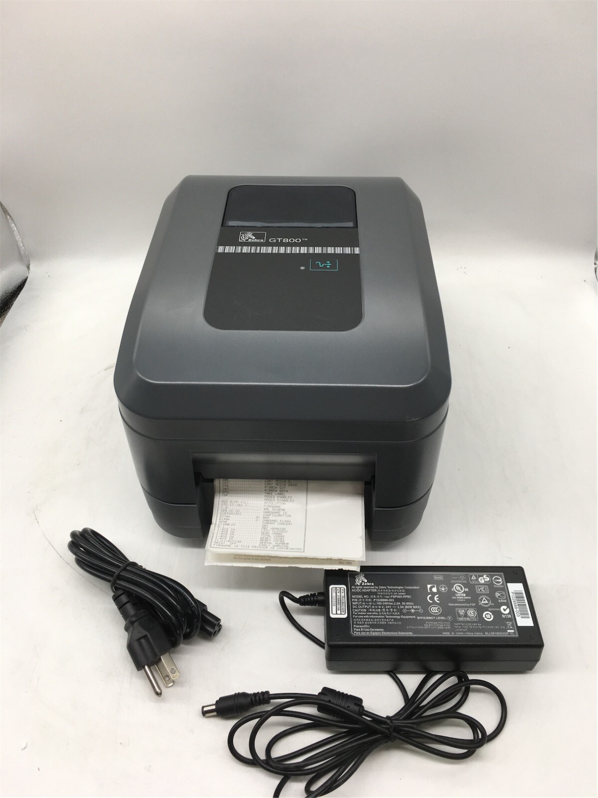 ZEBRA GT800-130470-000 4" DT/TT DESKTOP PRINTER SER/USB/ETH | eBay