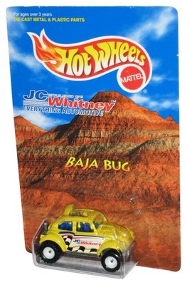 Hot Wheels JC Whitney (1997) Yellow Baja Bug Toy Car | eBay