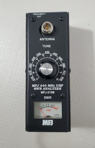 MFJ 219B 440 MHz UHF SWR ANALYZER - HAM RADIO | eBay