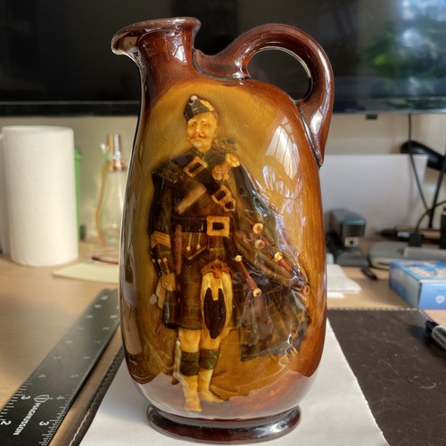 DEWAR'S Royal Doulton Kingsware "PIPE MAJOR" Whisky Flask . | eBay UK