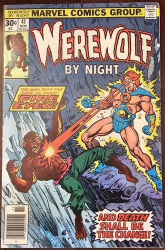 MARVEL COMICS: WEREWOLF BY NIGHT. VOL#1 #41 NOV 1976.RAW COMIC.VF+ | eBay