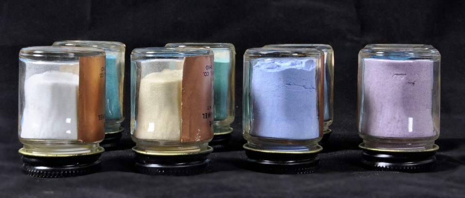 Lot B: Vintage Craftint Copper Enameling /Cloisonné Powder (12) 2oz ...
