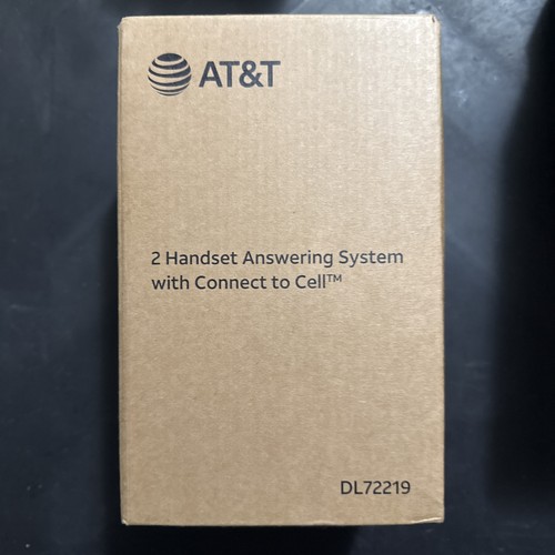 AT&T DL72219 DECT 6.0 2-Handset Cordless Phone for Home 2 Handsets ...