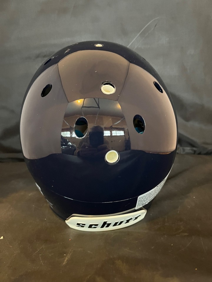 Vtg Schutt XP NOS Pro Gloss Navy Blue sz LARGE Chicago Bears Football ...