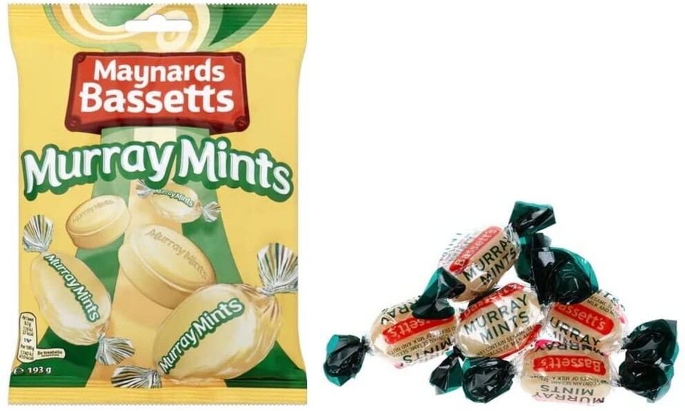Maynards Bassetts Murray Mints Sweets, 193g SEALED - UK STOCK | eBay
