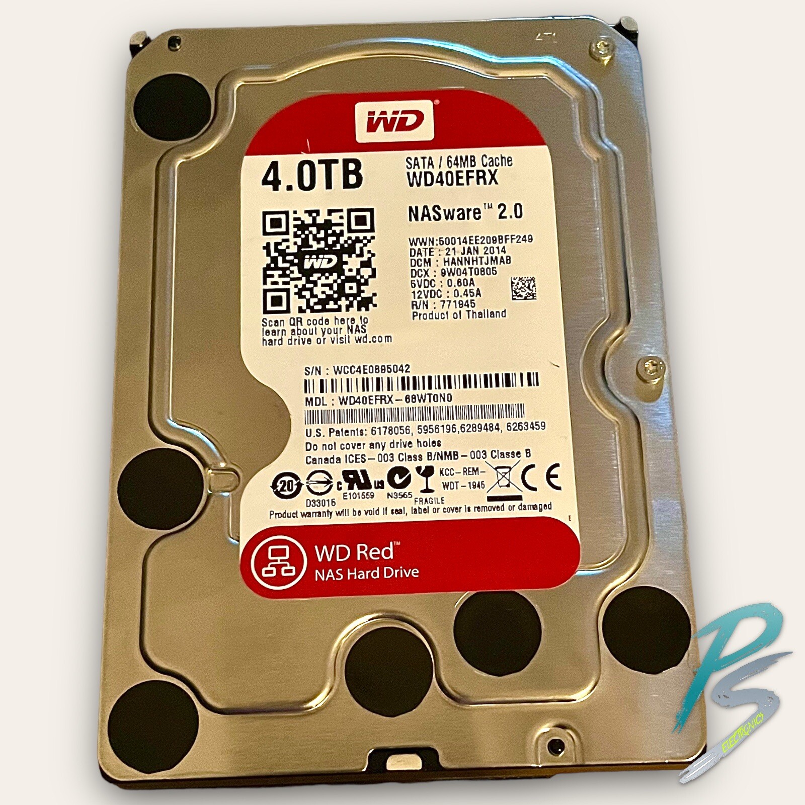 WD Western Digital Red NAS 4TB SATA HDD WD40EFRX | eBay