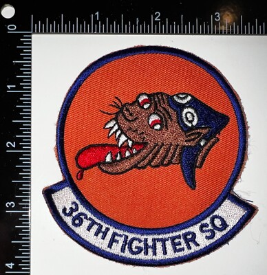 USAF 36th Fighter Squadron Flying Fiends Patch | eBay