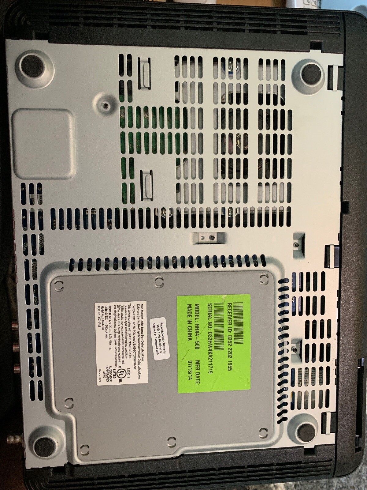 directv network receiver HR44-500 No Power Cord Or Remote | eBay