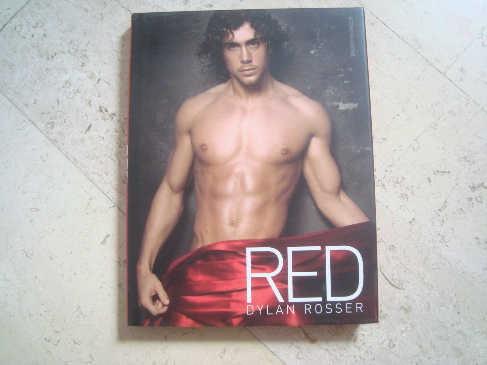 DYLAN ROSSER *very rare* RED book HARDCOVER oop male gay photography ...