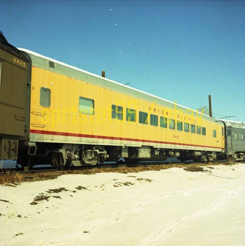 UP Union Pacific Passenger Car #5442 - Original Color Railroad Negative ...
