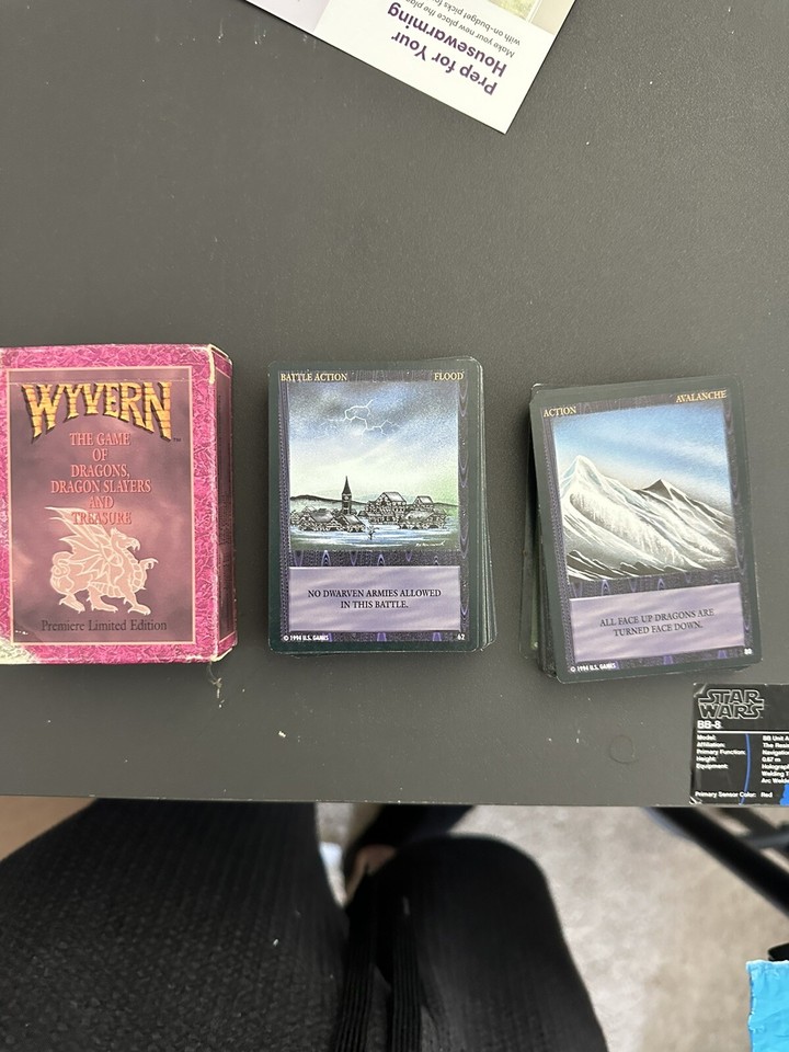 1994 Wyvern Trading Card Game Lot | eBay
