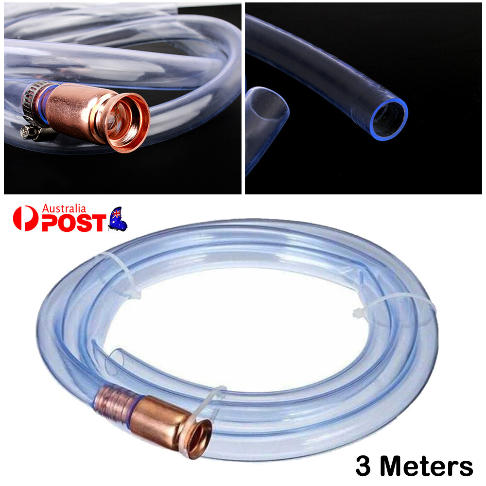 Self Priming Siphon Hose Water Jiggler Liquid Transfer Fuel Hose Pump ...