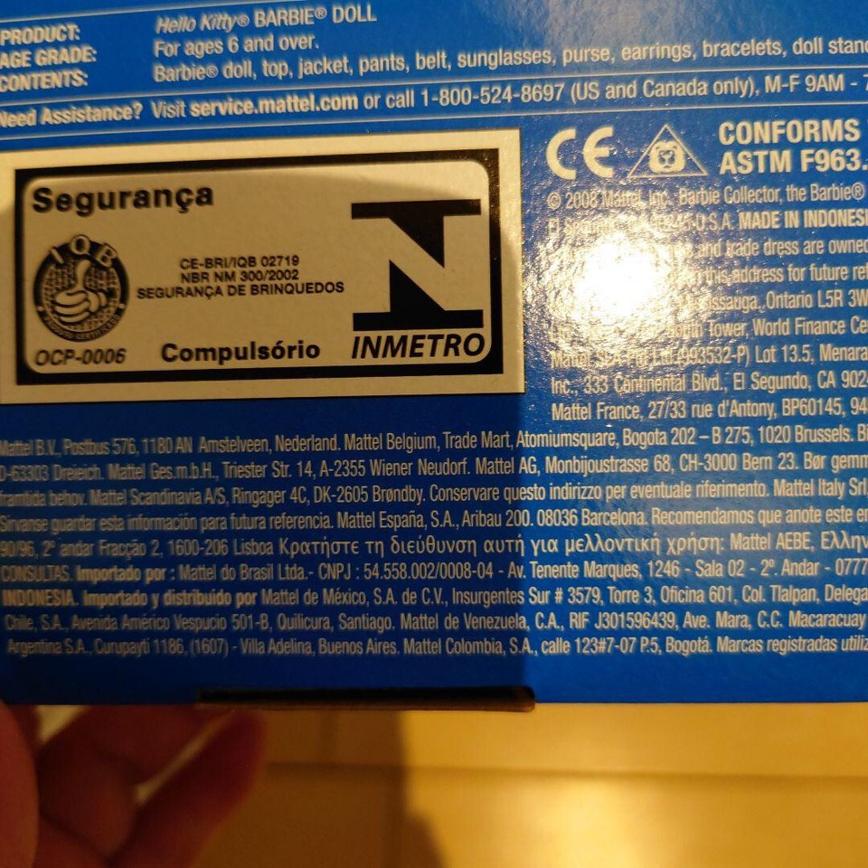 MATTEL SANRIO Barbie x Hello Kitty Collaboration Apple Tree 2008 Doll ...