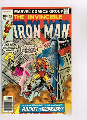 IRON MAN 99 awesome shape bagged & boarded MARVEL COMICS ships in comic ...