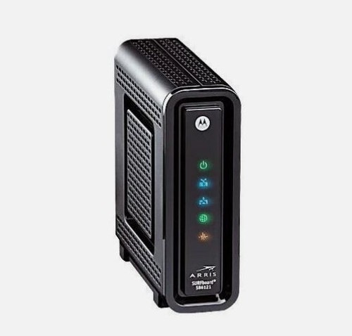 Motorola ARRIS SURFboard SBG6580 DOCSIS 3.0 Cable Modem & Wi-Fi Router ...