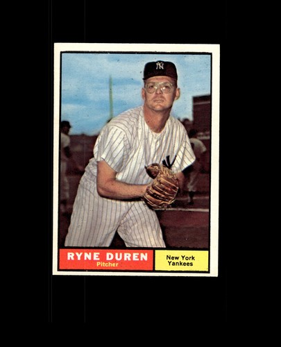 1961 Topps 356 Ryne Duren EX-MT #D1,393461 | eBay