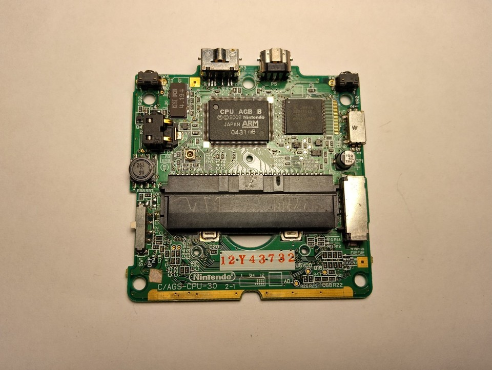 Nintendo GameBoy Advance GBA SP AGS-001 OEM Motherboard PCB Tested ...