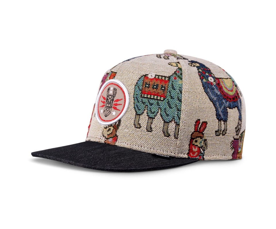 DJINNS Lama Linen Snapback Cap - Kappe Mütze Hat Baseballcap Caps Cappy ...