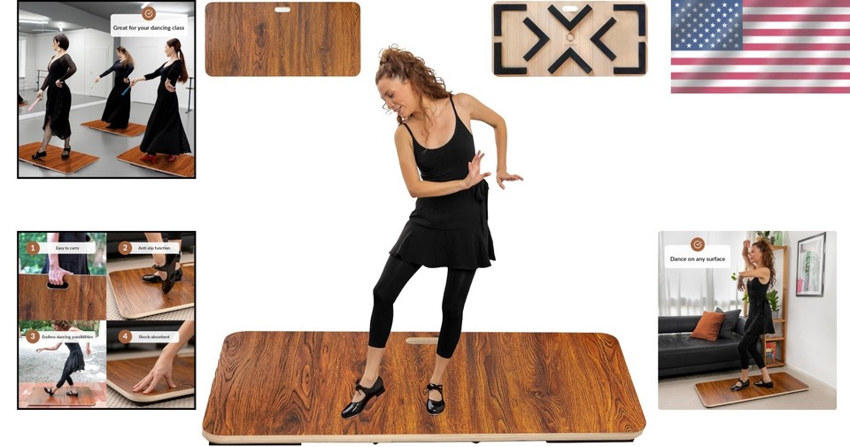 Tap Board for Tap Dancing | Portable Dance Floor for Any Surface ...