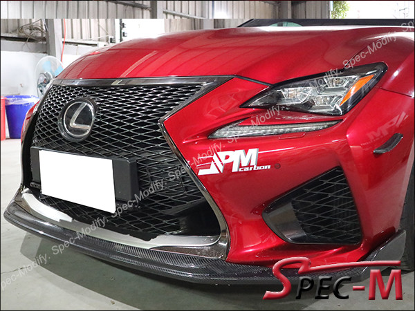 G Style Carbon Fiber Front Bumper Lip for 2015-2018 LEXUS RCF RC-F CF ...