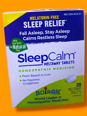 BOIRON Sleep Calm Homeopathic Medicine 20 Meltaway Tablets UNFLAVORED ...