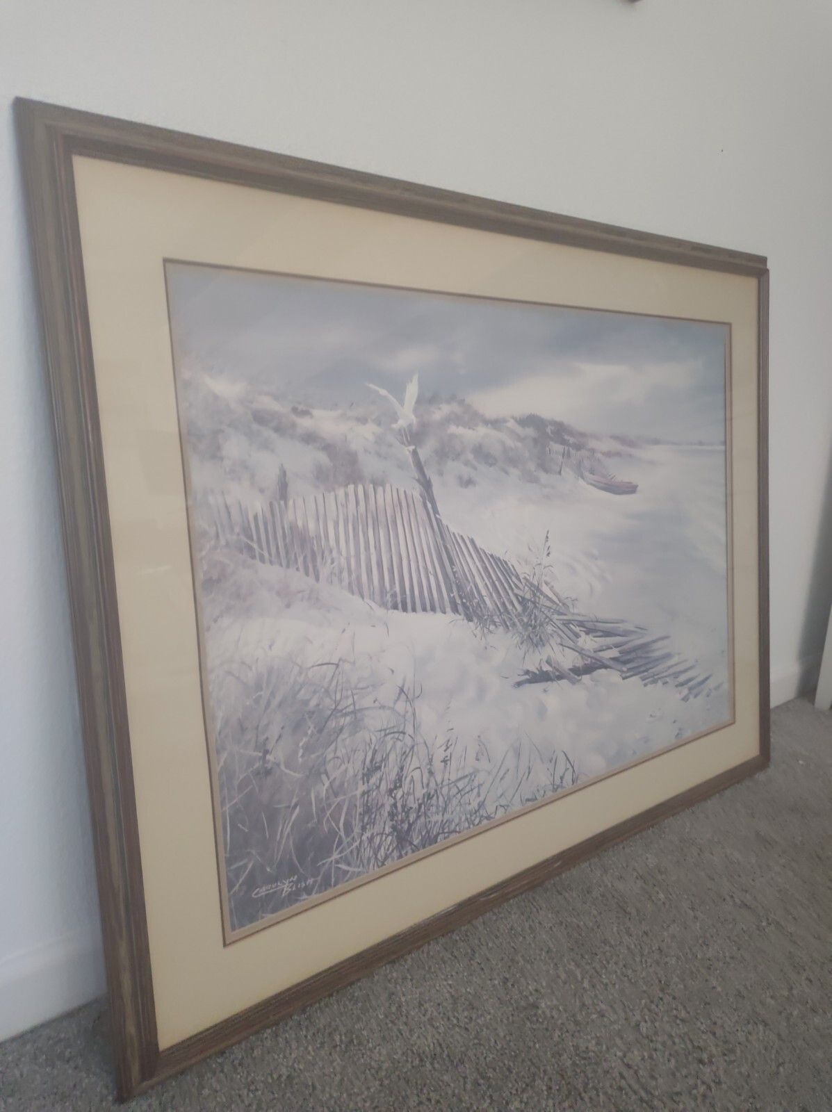 art painting prints, Carolyn Bullis Blish Mainescape, 43inx33in(sold as ...