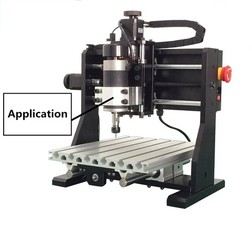 CNC Engraving Machine Spindle Motor Mount Bracket Aluminum Fixed ...