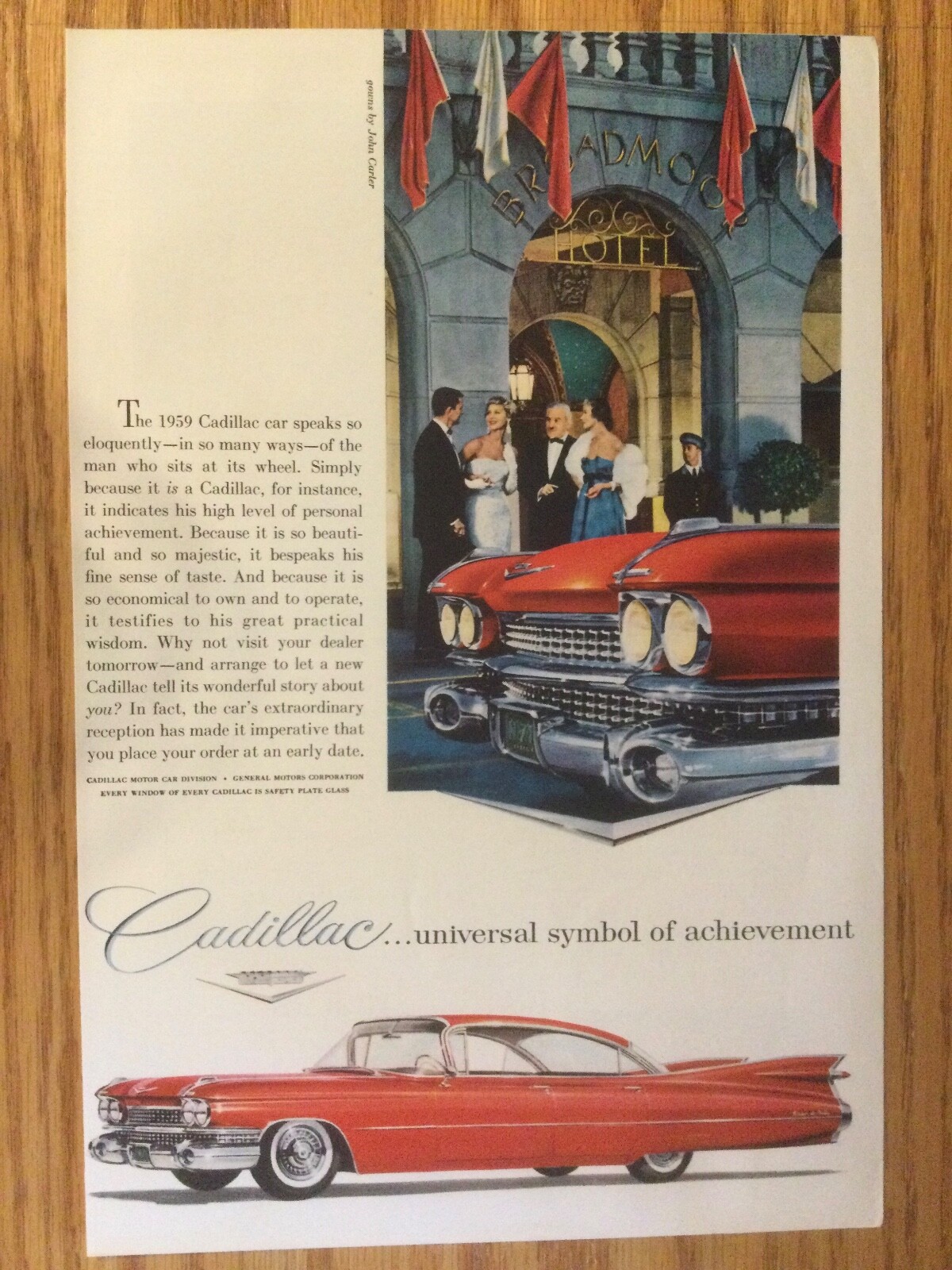 CAD12 VINTAGE Original 1959 Cadillac Color Advertisement #2 | eBay
