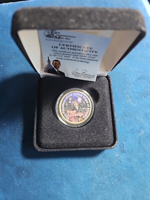 Barack Obama Presidential Colorized 2008 Coin Collection (US.#00039) | eBay