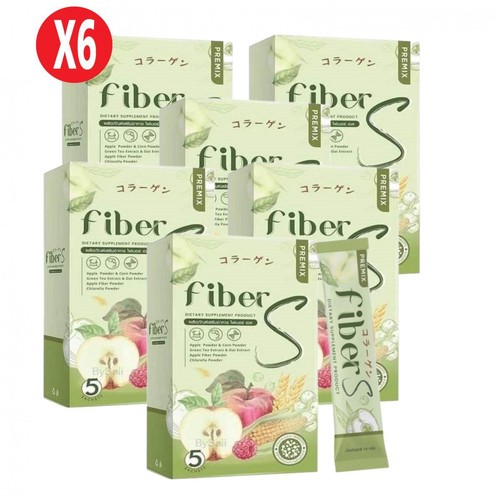6X PREMIX Fiber S Mix Fruit Extracts Detox Health Beauty Skin [Set 6 ...