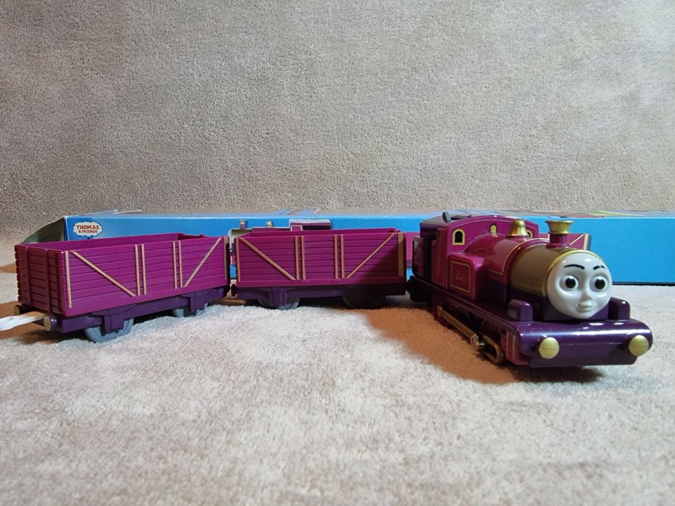 TOMY Trackmaster Thomas And Friends Boxed Lady With Trucks B72 | eBay UK