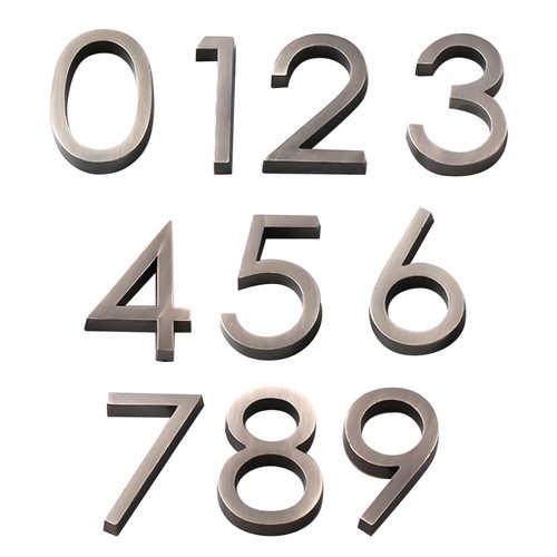 10 Pcs Number Office Modern Door Numbers Home Address for | eBay