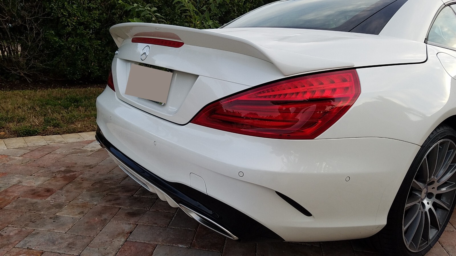Mercedes SL R231 2013-20 Rennen Flush mount rear Trunk Wing Spoiler ...