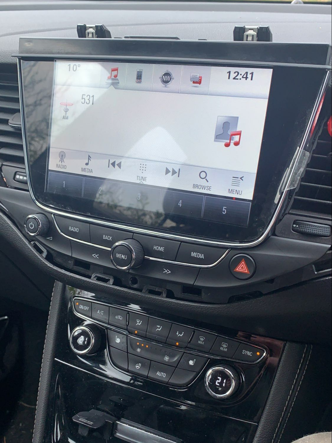 OPEL ASTRA K Navigation Radio LCD Display 39018792 GM 39042448 GM ...