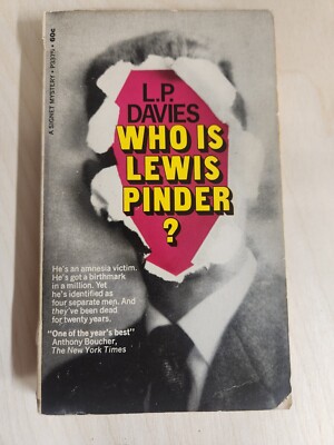 Who Is Lewis Pinder? SC L.P. Davies Mystery | eBay