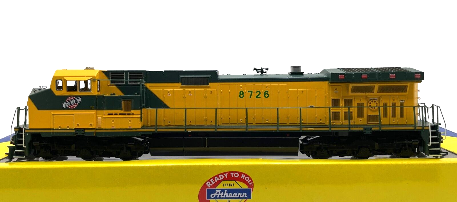 HO ATHEARN 80888 DASH 9-44CW CHICAGO & NORTH WESTERN CNW 8726 DCC QUICK ...