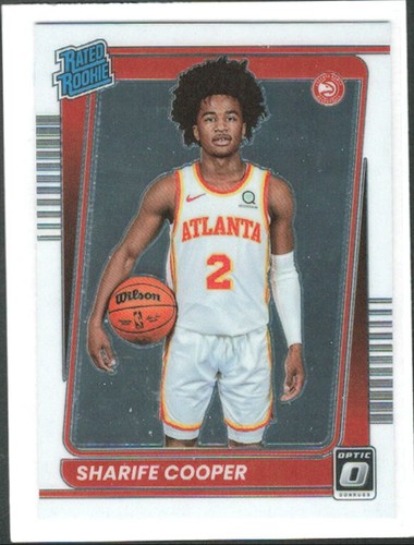 2021-22 Panini Optic Sharife Cooper RC ROOKIE CARD #158 Hawks | eBay