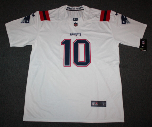 NFL Football New England Patriots Mac Jones #10 Sewn Jersey 3XL Nike ...
