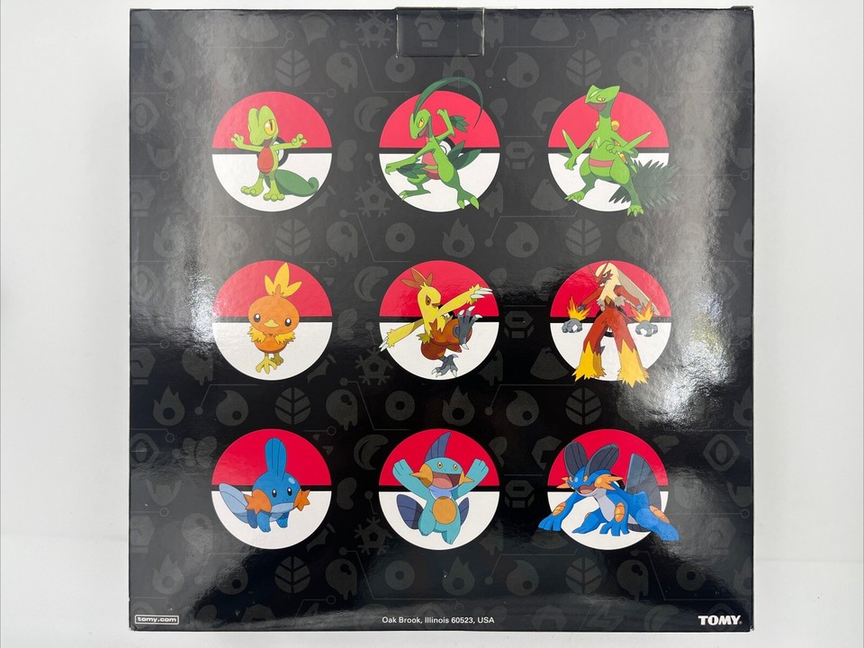 Tomy Pokemon 9 Figure 3rd Generation Evolution Multi Pack Mudkip ...