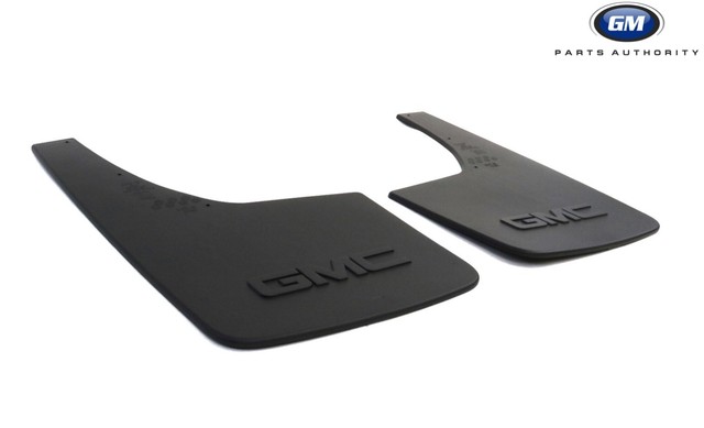 GM 22894862 22894868 Splash Guards Front and Rear With GMC Logo Sierra ...