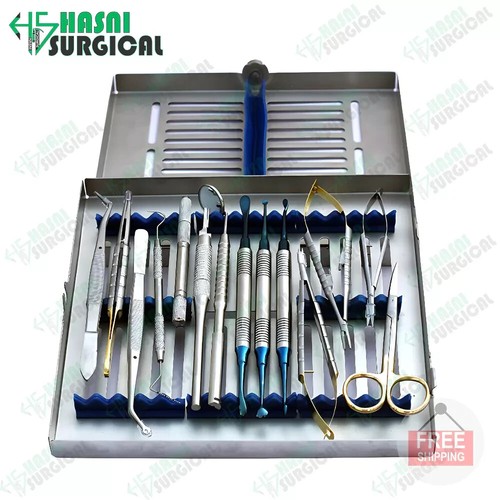 Stainless Steel Micro Periodontal Kit – 14 High-Precision Tools for Gum ...