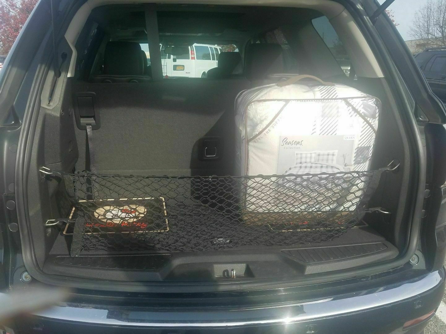 Envelope Style Trunk Cargo Net Organizer for CHEVY TRAVERSE 2009-2017 ...