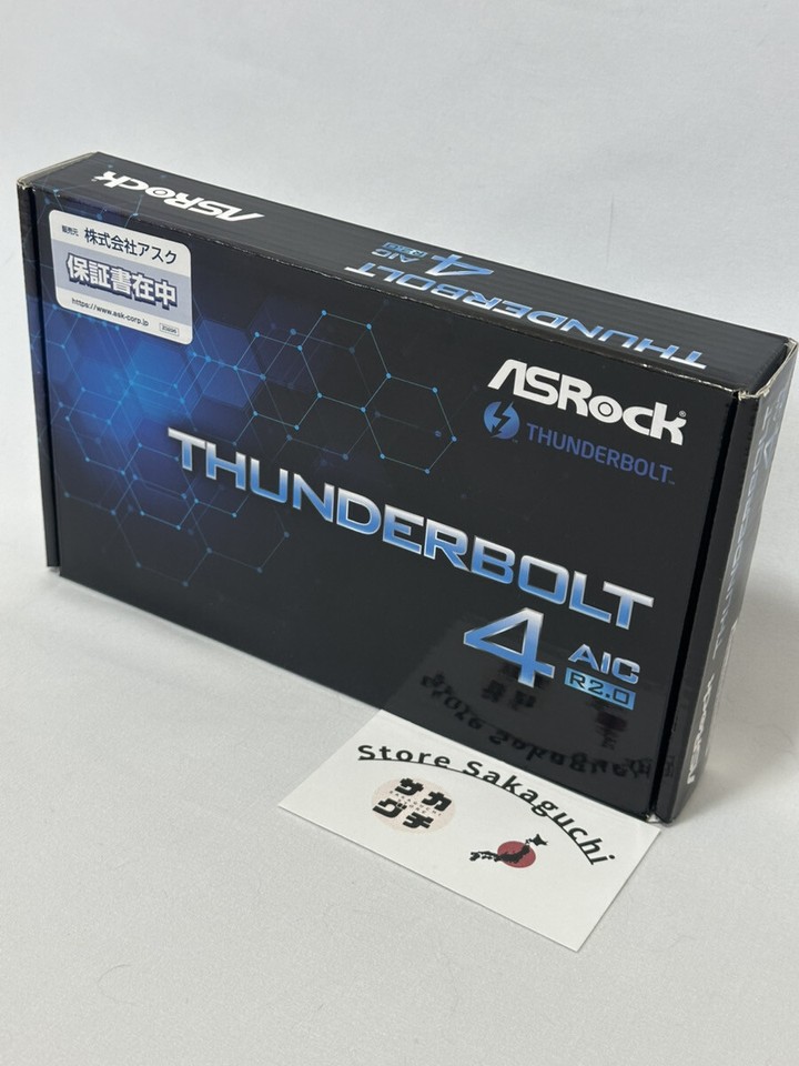 ASRock Thunderbolt 4 AIC R2.0 Thunderbolt 4 PCI Express 3.0 Expansion ...