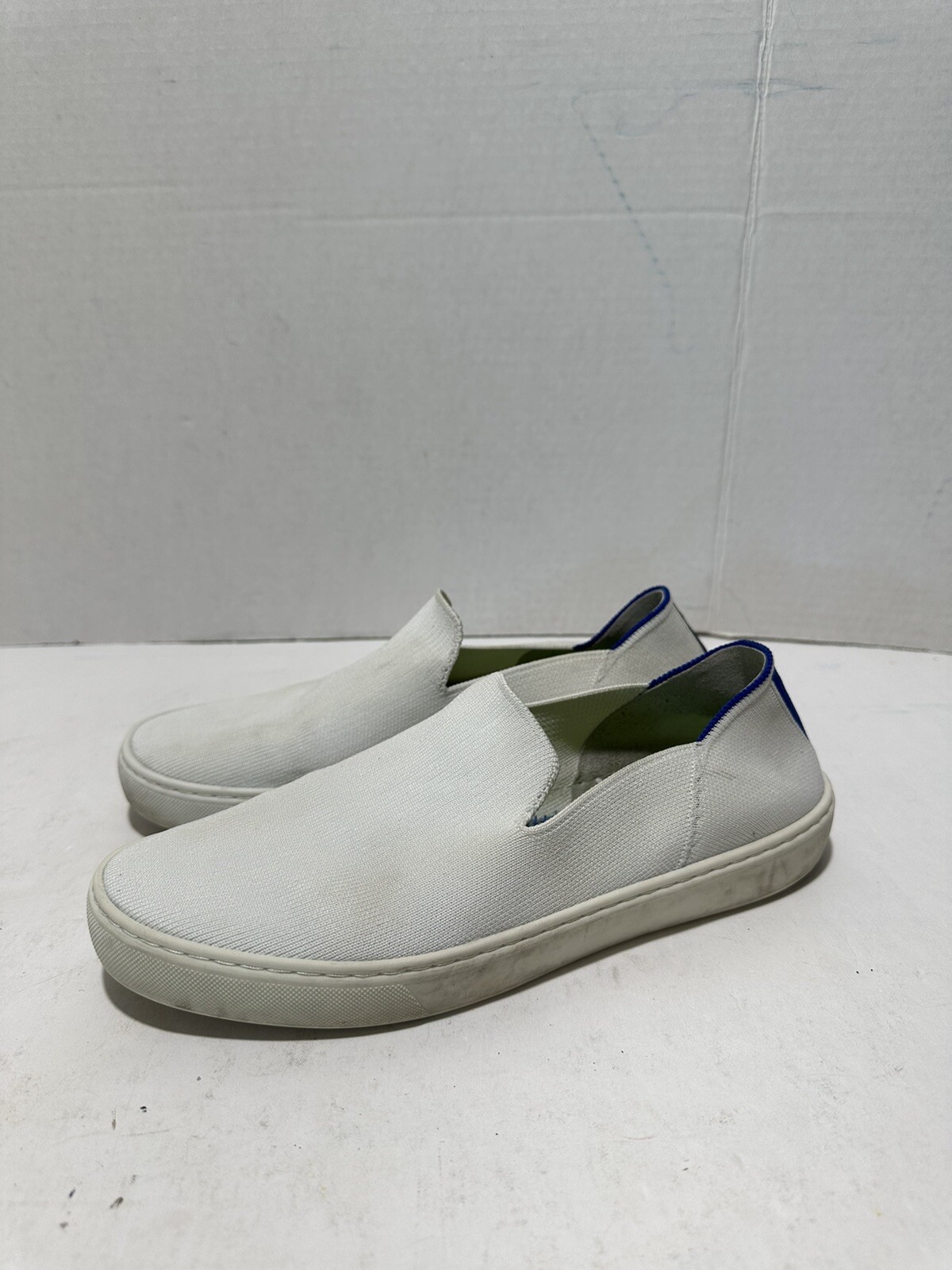 Rothys The Sneaker Classic White Slip On Sneakers S… - Gem